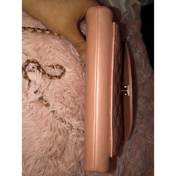 CHANEL | Bags | Iridescent Pink Chanel Crossbody | Poshmark